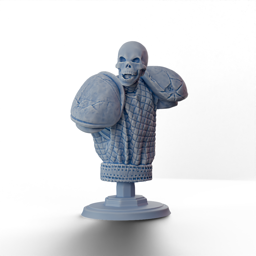 Elite Skeleton Bust – Midgard Print and Paint