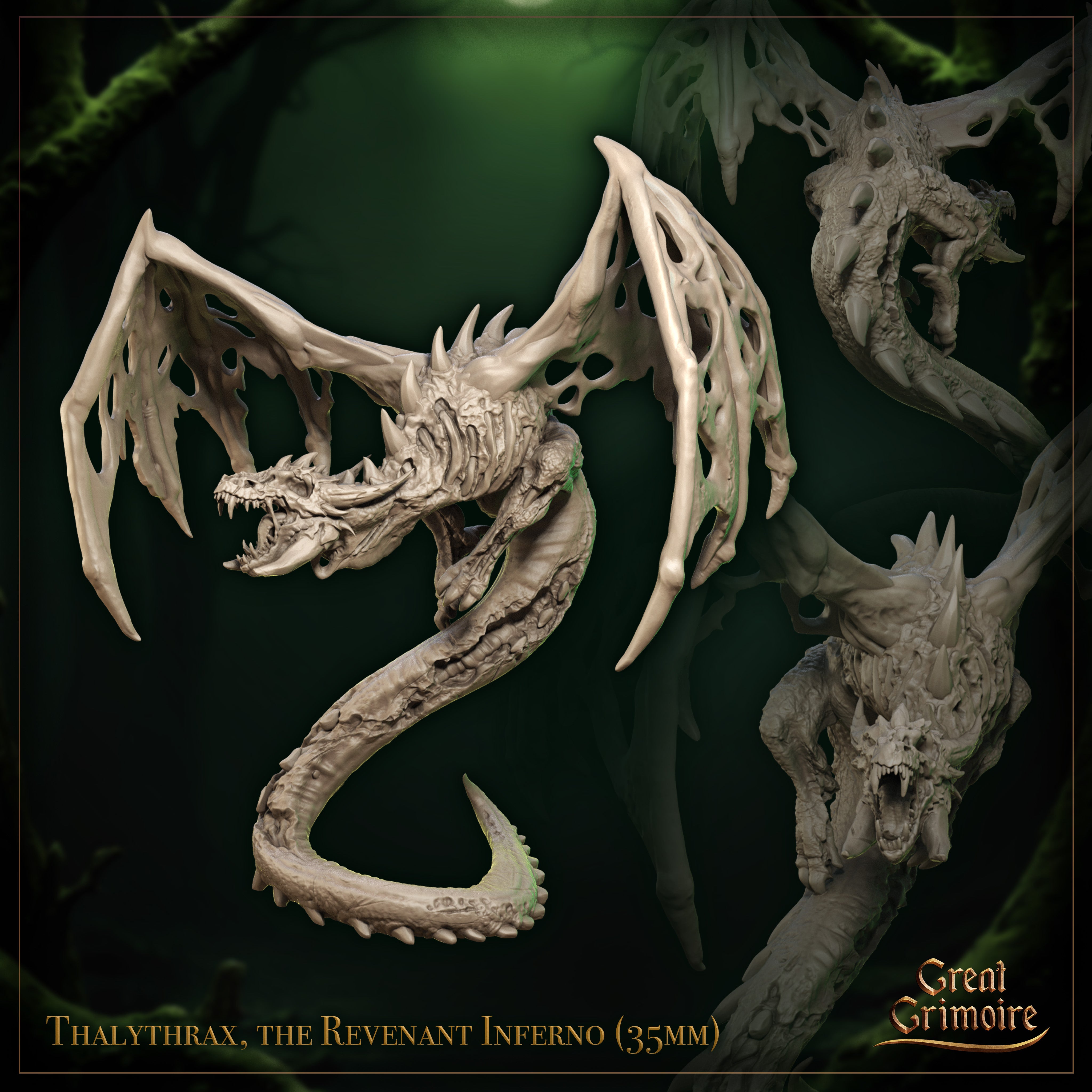 Harvest of Undying - Thalythrax the Revenant Inferno – Midgard Print ...